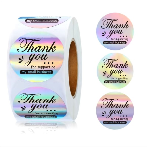 Design | 50 Thank You Stickers | Poshmark